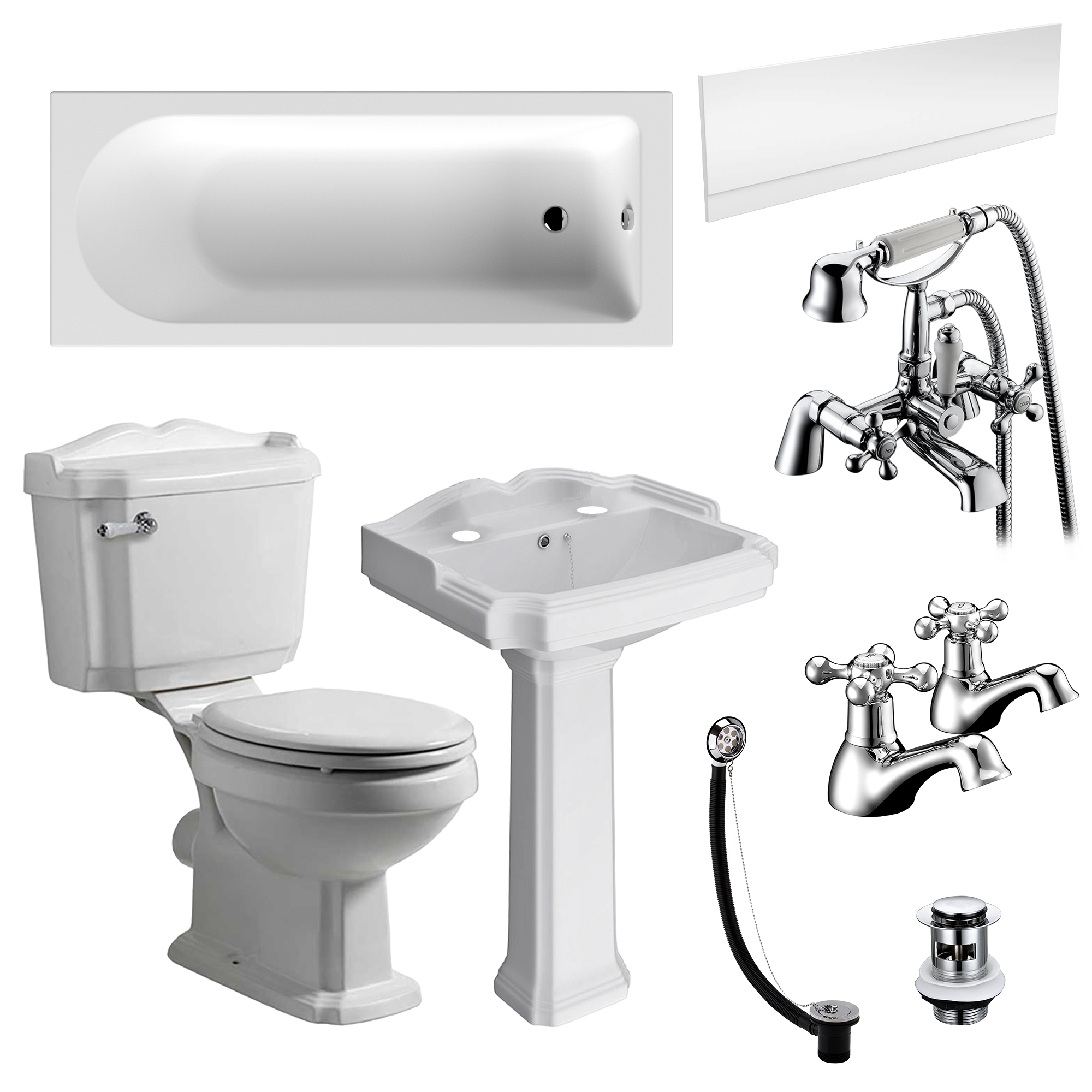 Butler & Rose Winston Complete Bathroom Suite | Tap Warehouse