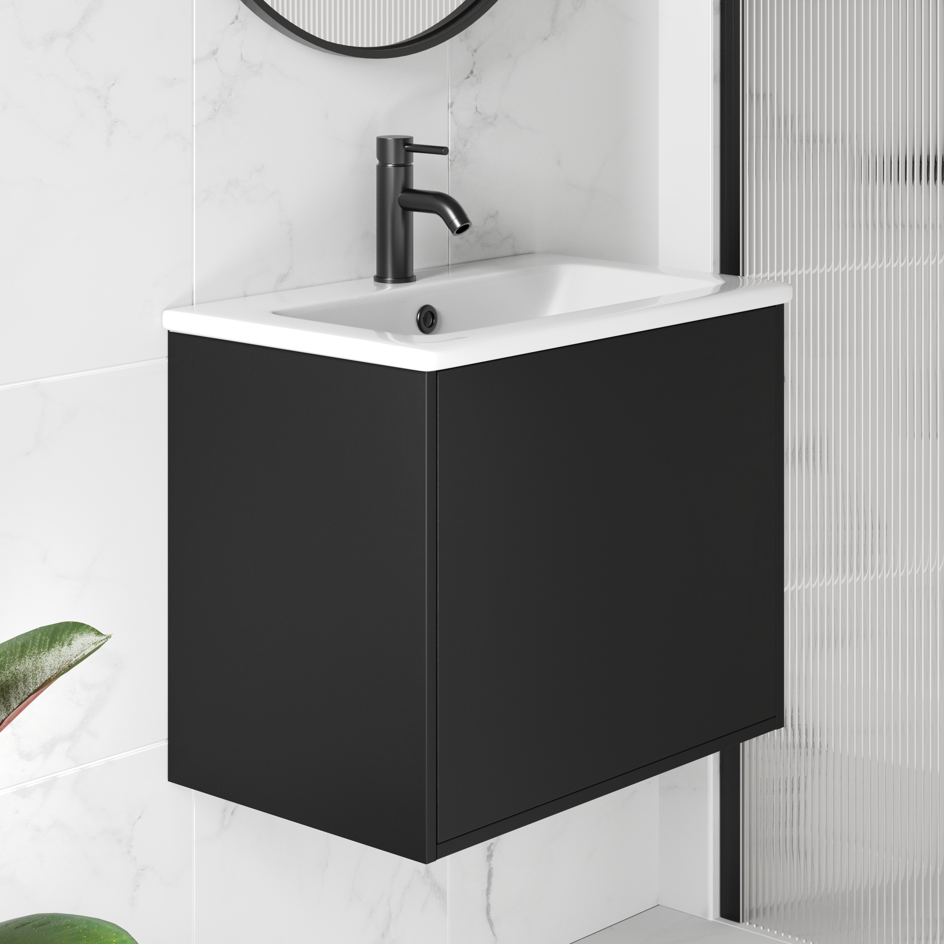 Billy 600mm Wall Hung Vanity Unit & Basin | Tap Warehouse