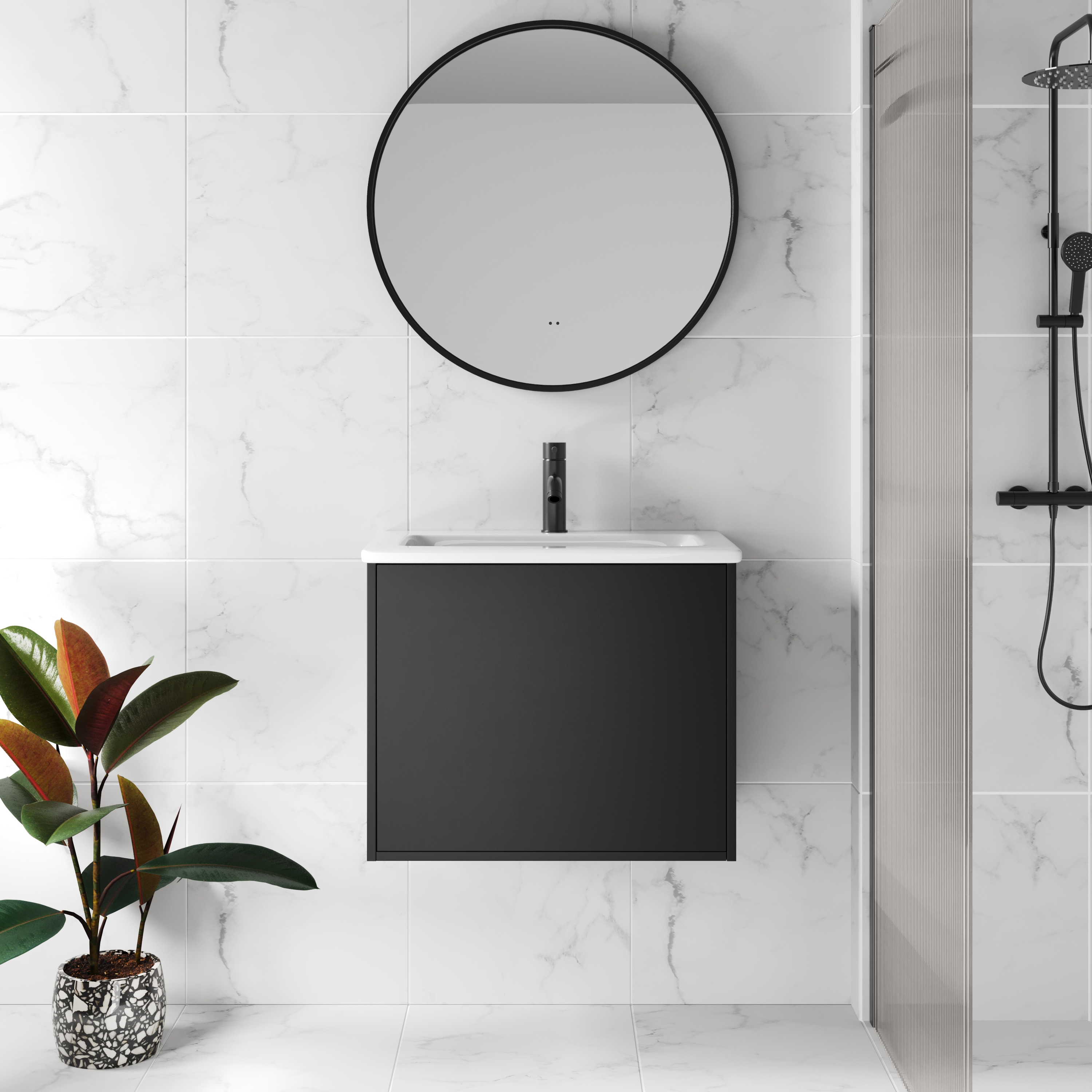 Billy 600mm Wall Hung Vanity Unit & Basin | Tap Warehouse