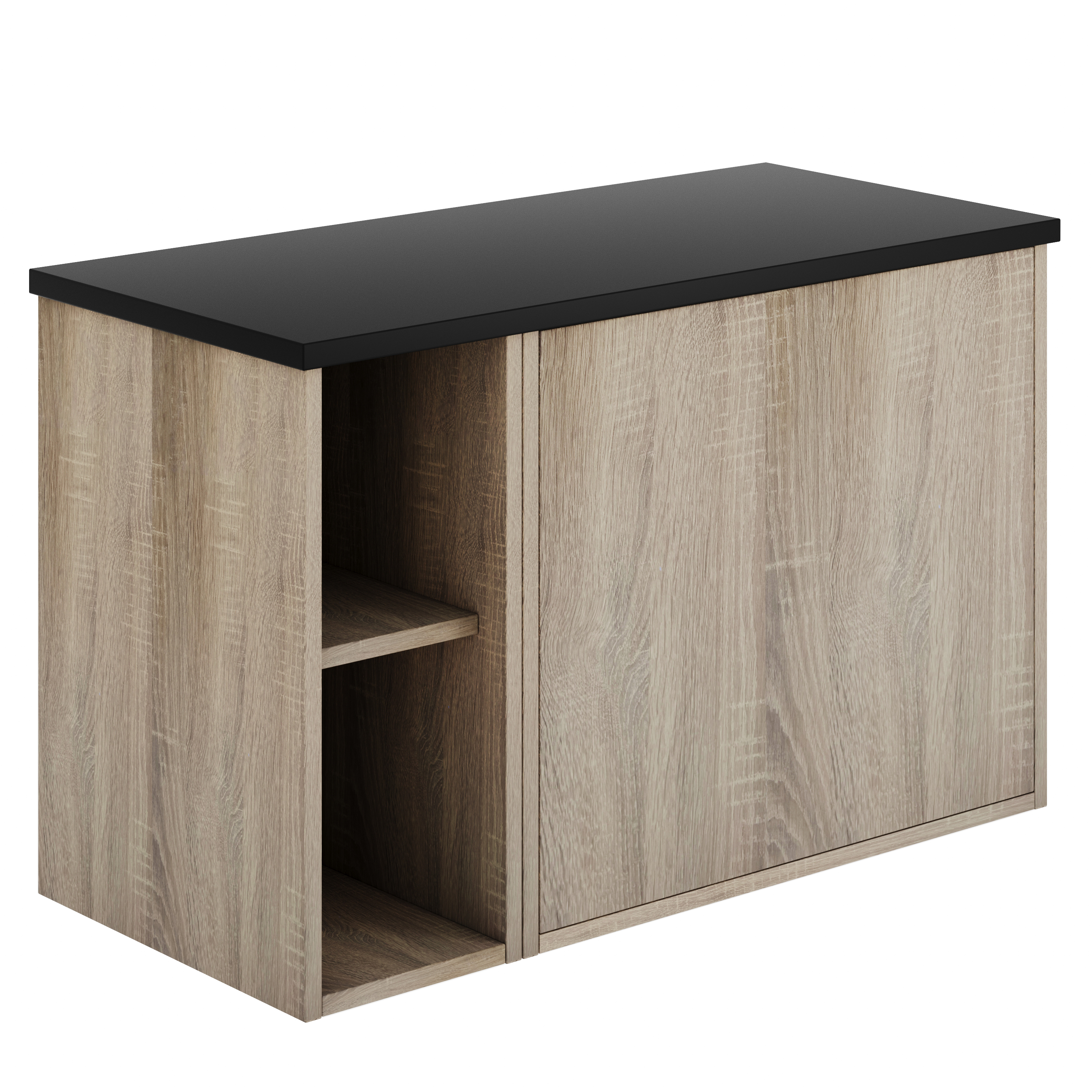 Billy 800mm Wall Hung Vanity Unit & Countertop | Tap Warehouse