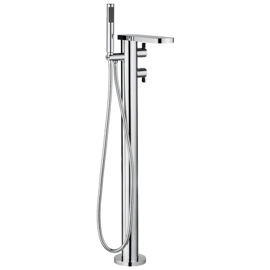 Crosswater Wisp Premium Shower Rail Kit with Triple Function Handset ...