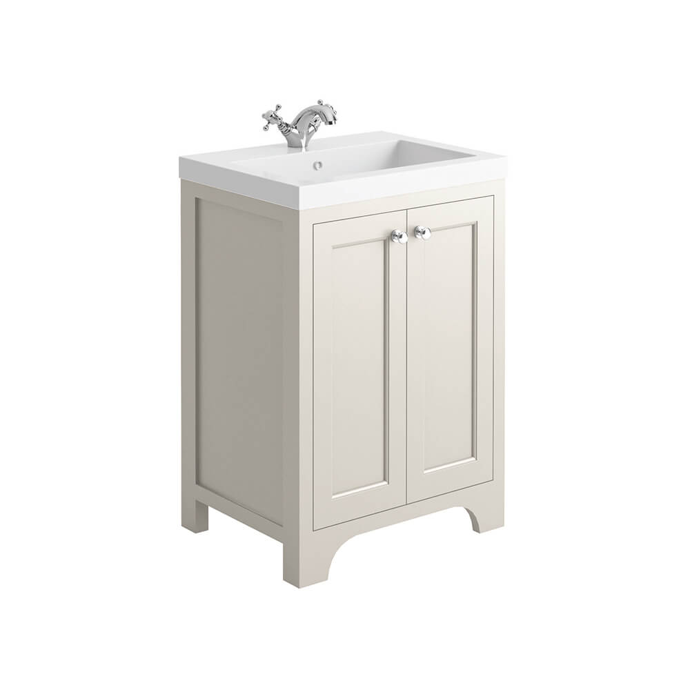 Butler & Rose Benedict 600mm Floorstanding Vanity Unit & Basin | Tap ...