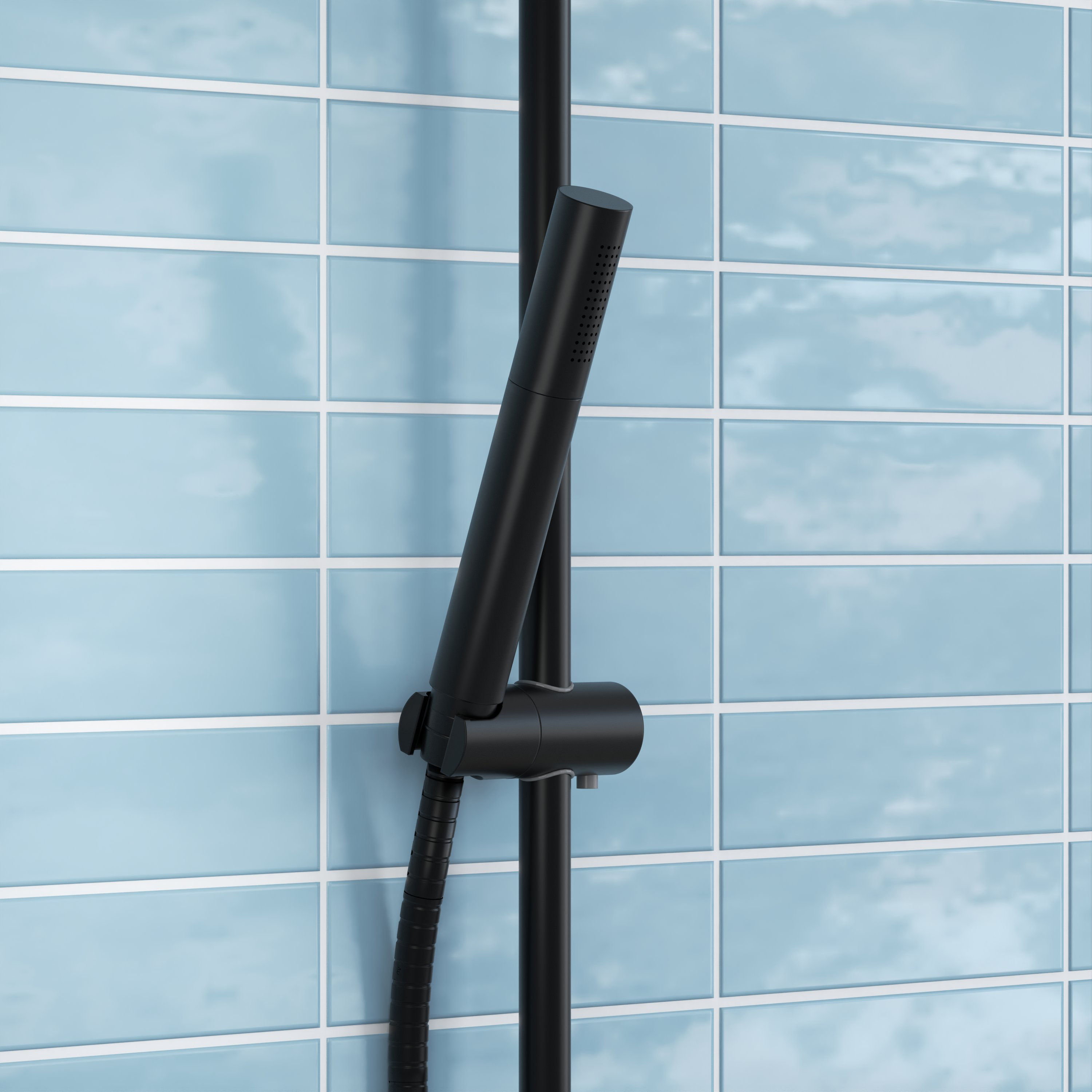 Core Exposed Thermostatic Rigid Riser Shower Kit | Tap Warehouse