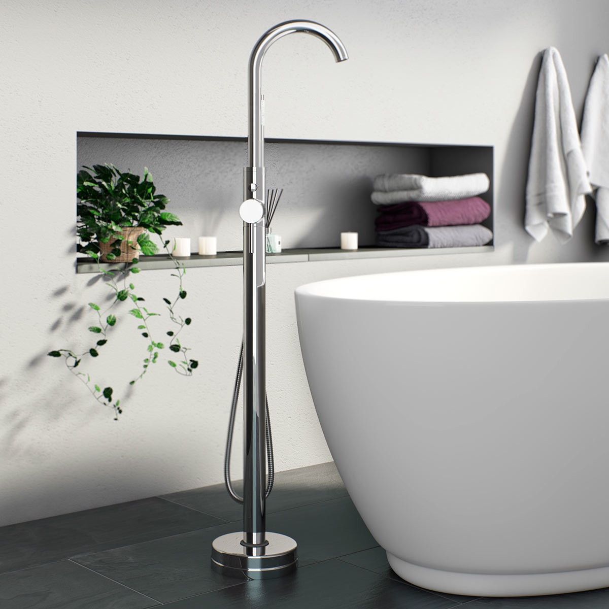 Freestanding Bath Taps | Floor Standing Bath Fillers | Tap Warehouse