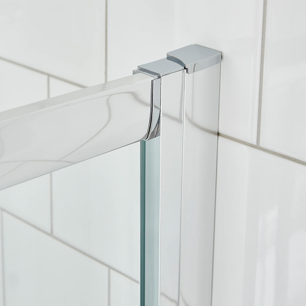 Harbour i5 5mm Pivot Shower Door & Optional Side Panel | Tap Warehouse