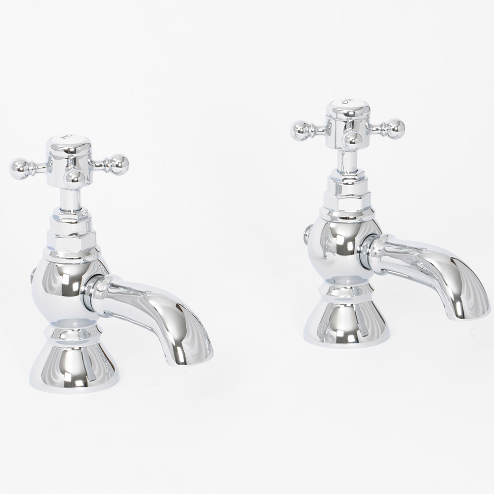 High Life Balmoral Pair Of Basin Pillar Taps | Tap Warehouse