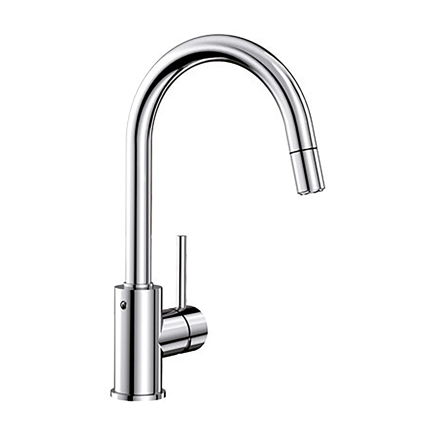 Blanco Mida-S Single Lever Mono Pull Out Kitchen Mixer Tap | Tap Warehouse