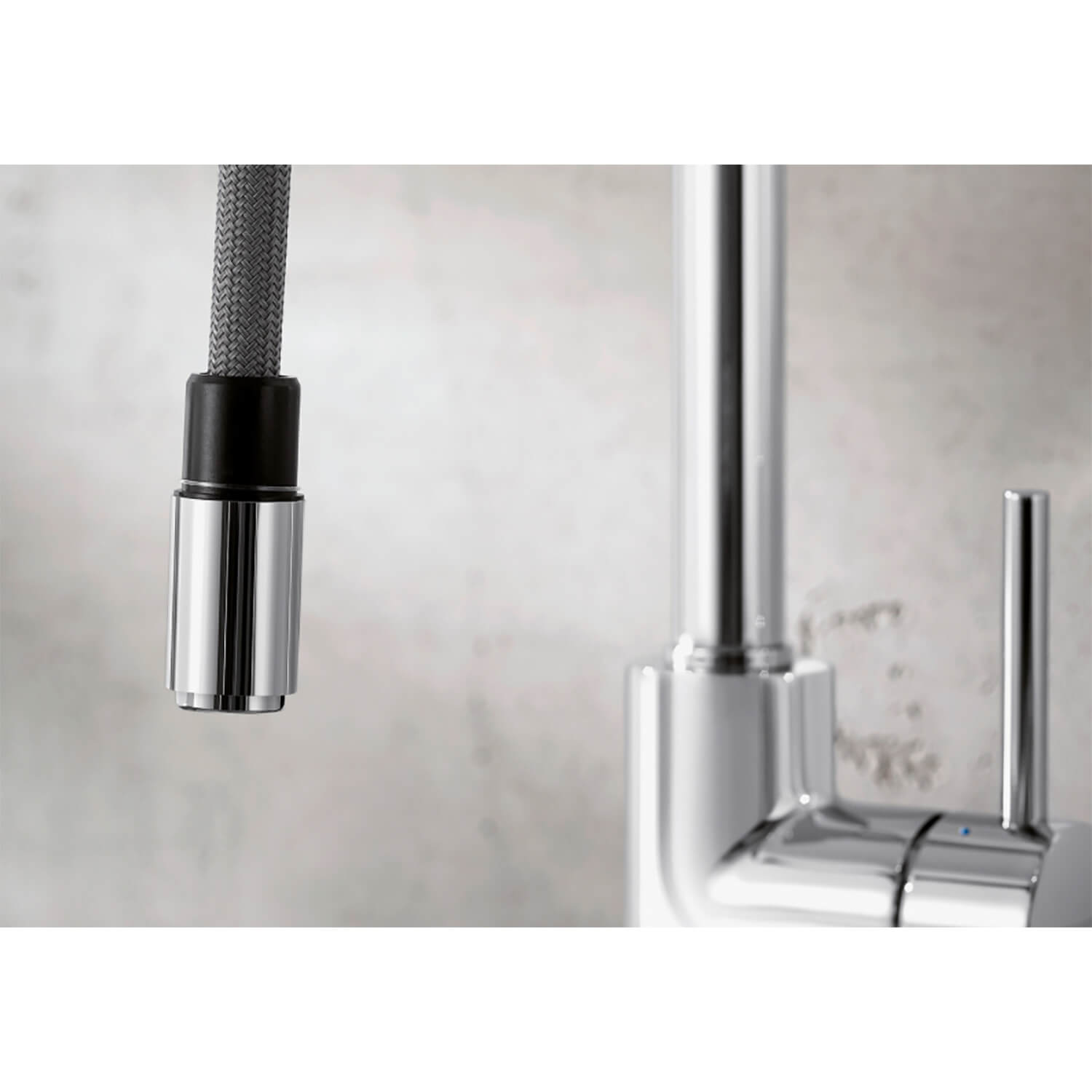 Blanco Mida-S Single Lever Mono Pull Out Kitchen Mixer Tap | Tap Warehouse