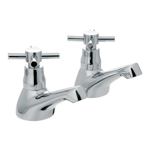Vado Vecta Basin Pillar Taps | Tap Warehouse