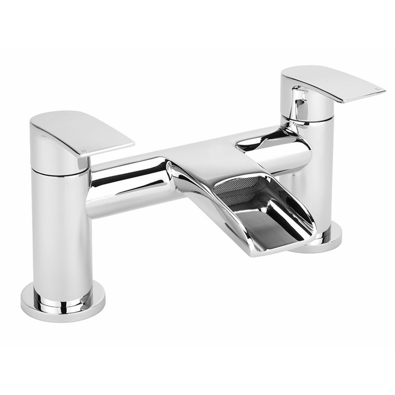 Vellamo Venta Waterfall Bath Mixer Tap | Tap Warehouse