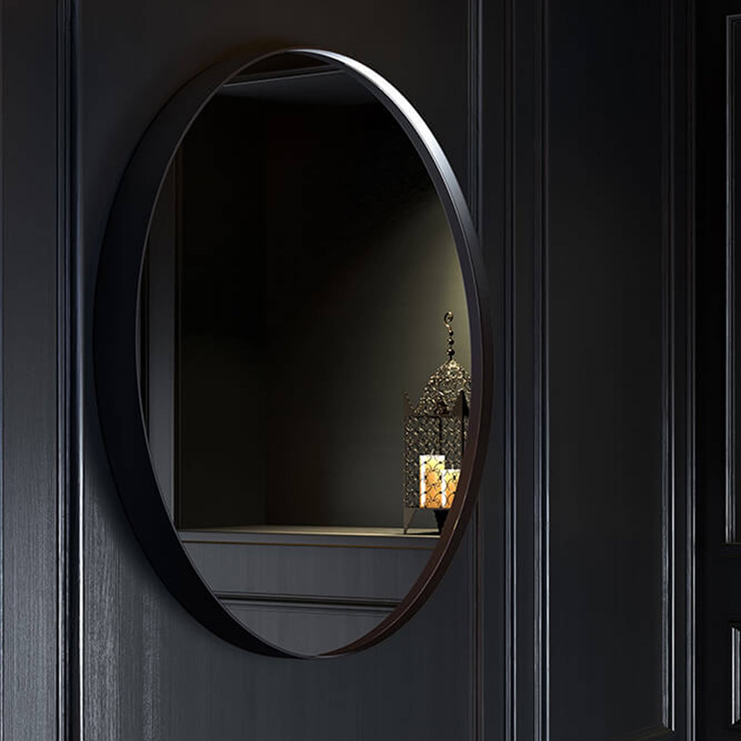 Origins Living City Round Mirror - 600mm | Tap Warehouse