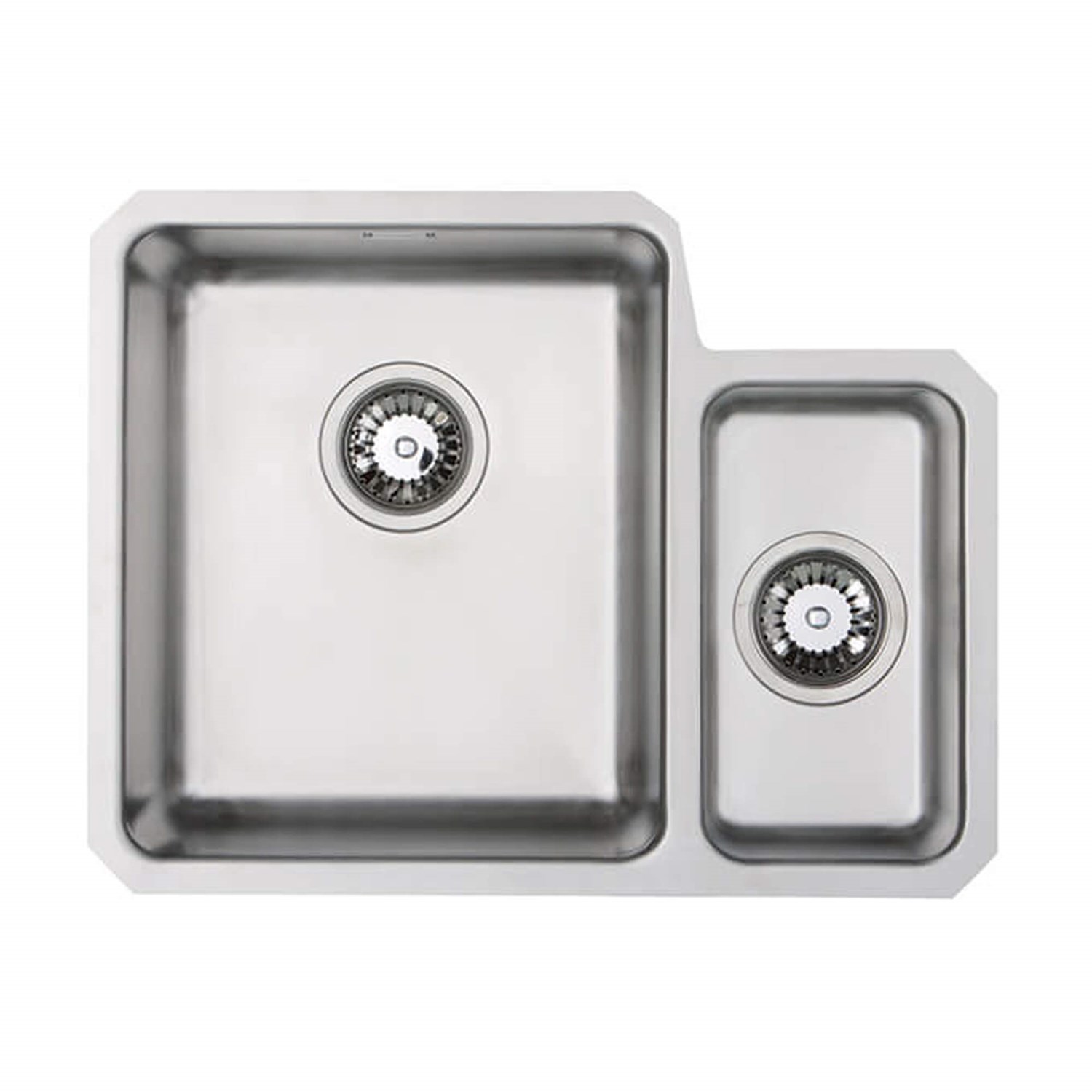 Vellamo Horizon 1.5 Bowl Undermount Stainless Steel Kitchen Sink ...
