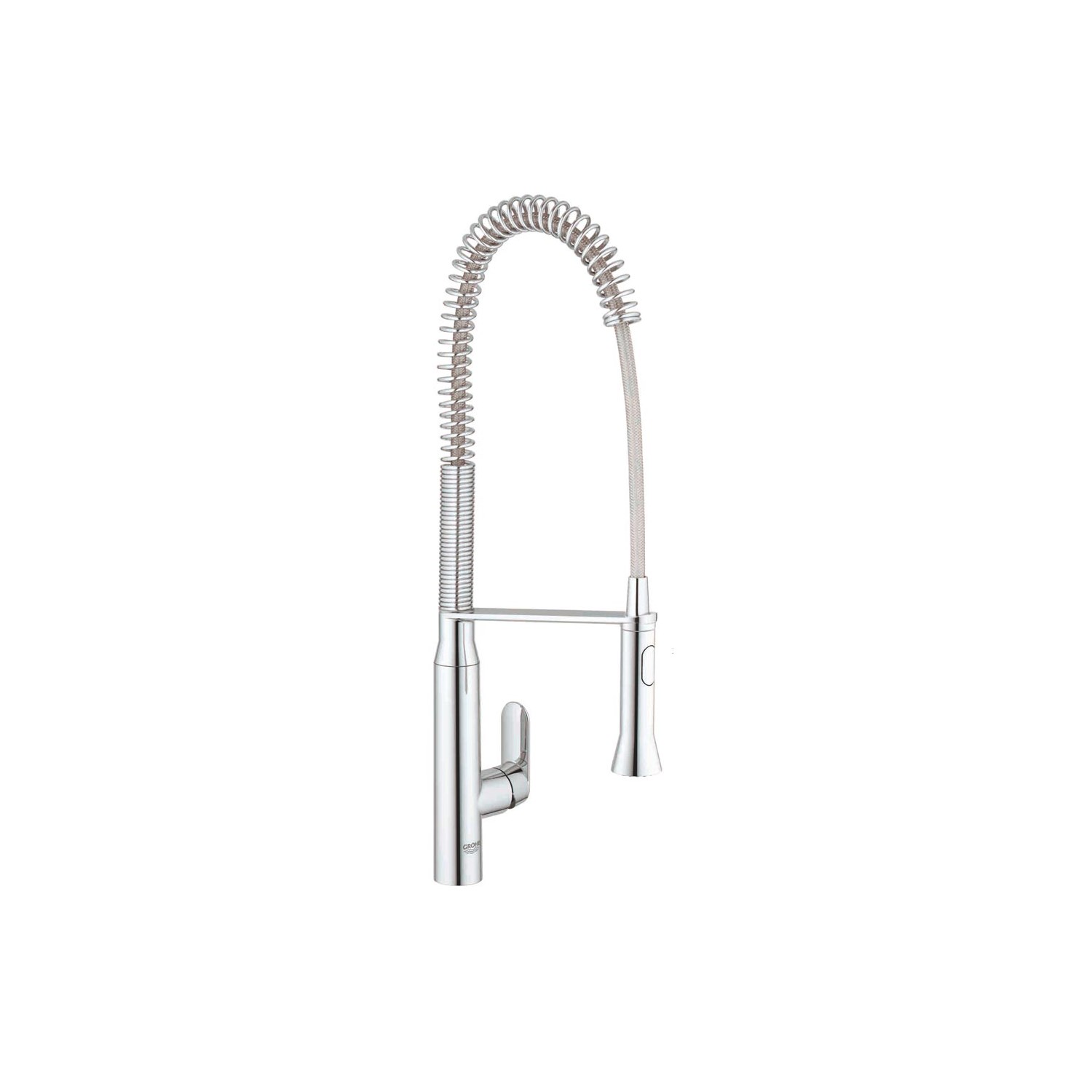 Grohe K7 Professional Mono Sink Mixer with Flexible Pull Out Spray ...