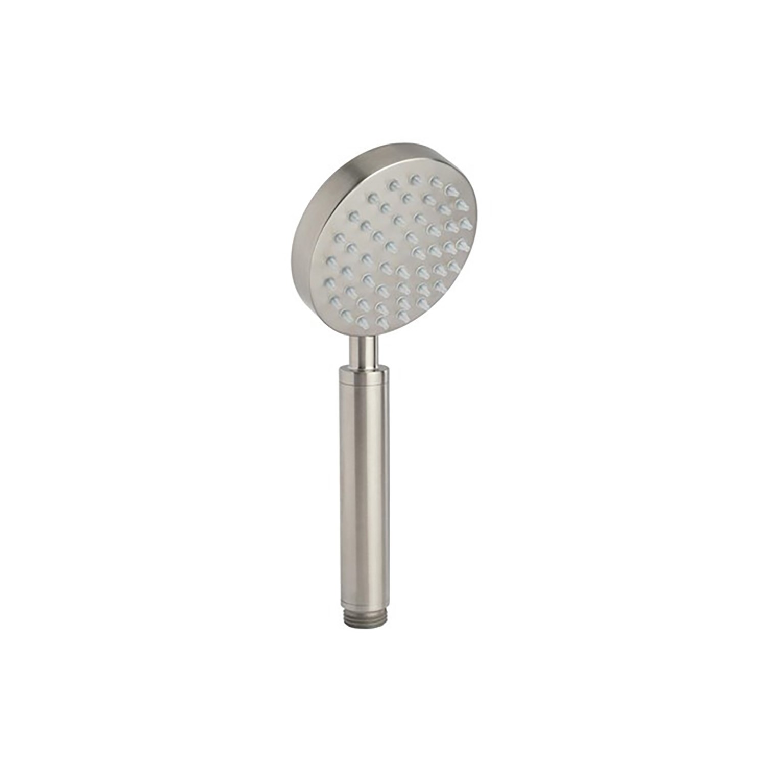 Inox Round Shower Handle - Brushed Stainless Steel | Tap Warehouse