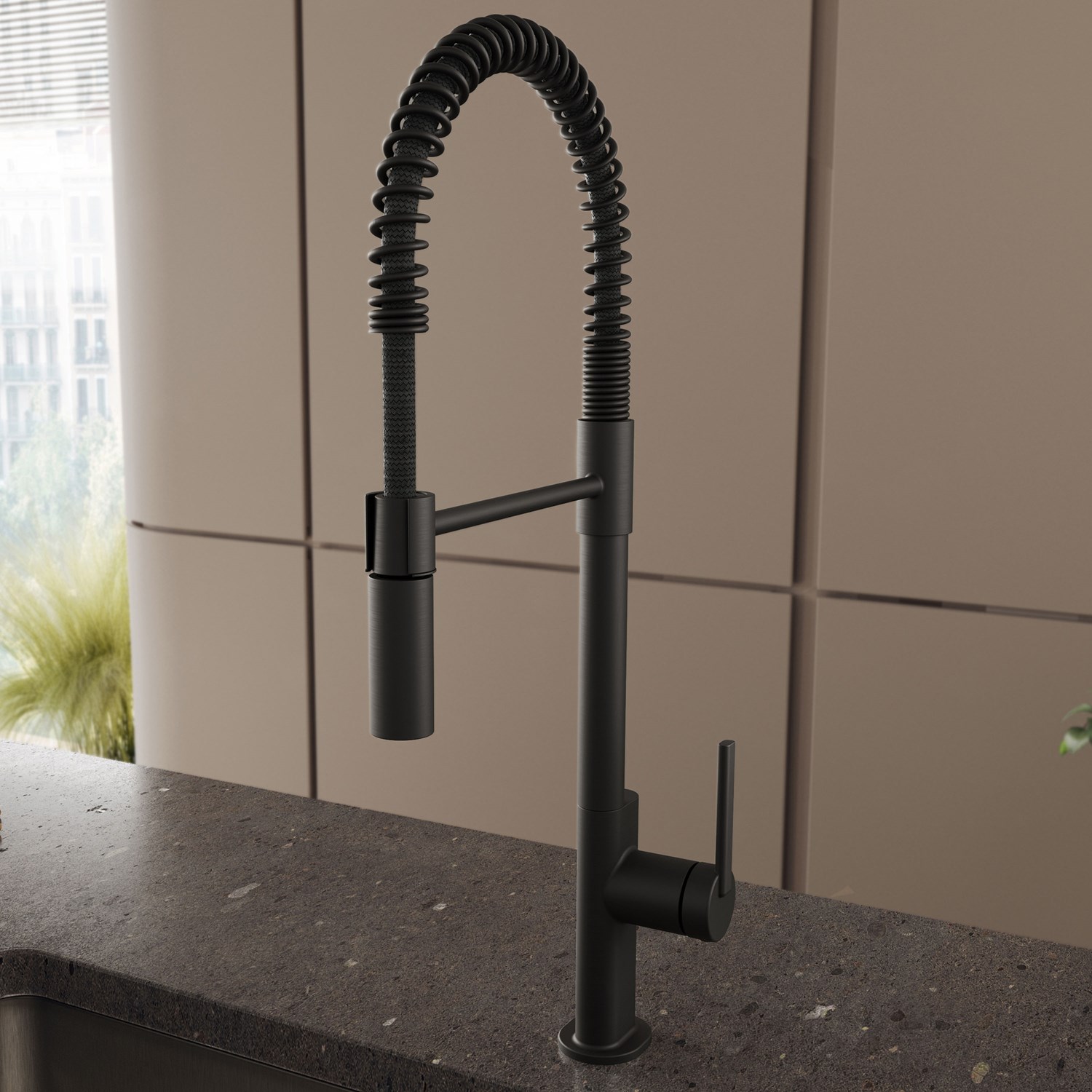 Crosswater Cucina Cook Industrial Style Single Lever Mono Kitchen Mixer ...