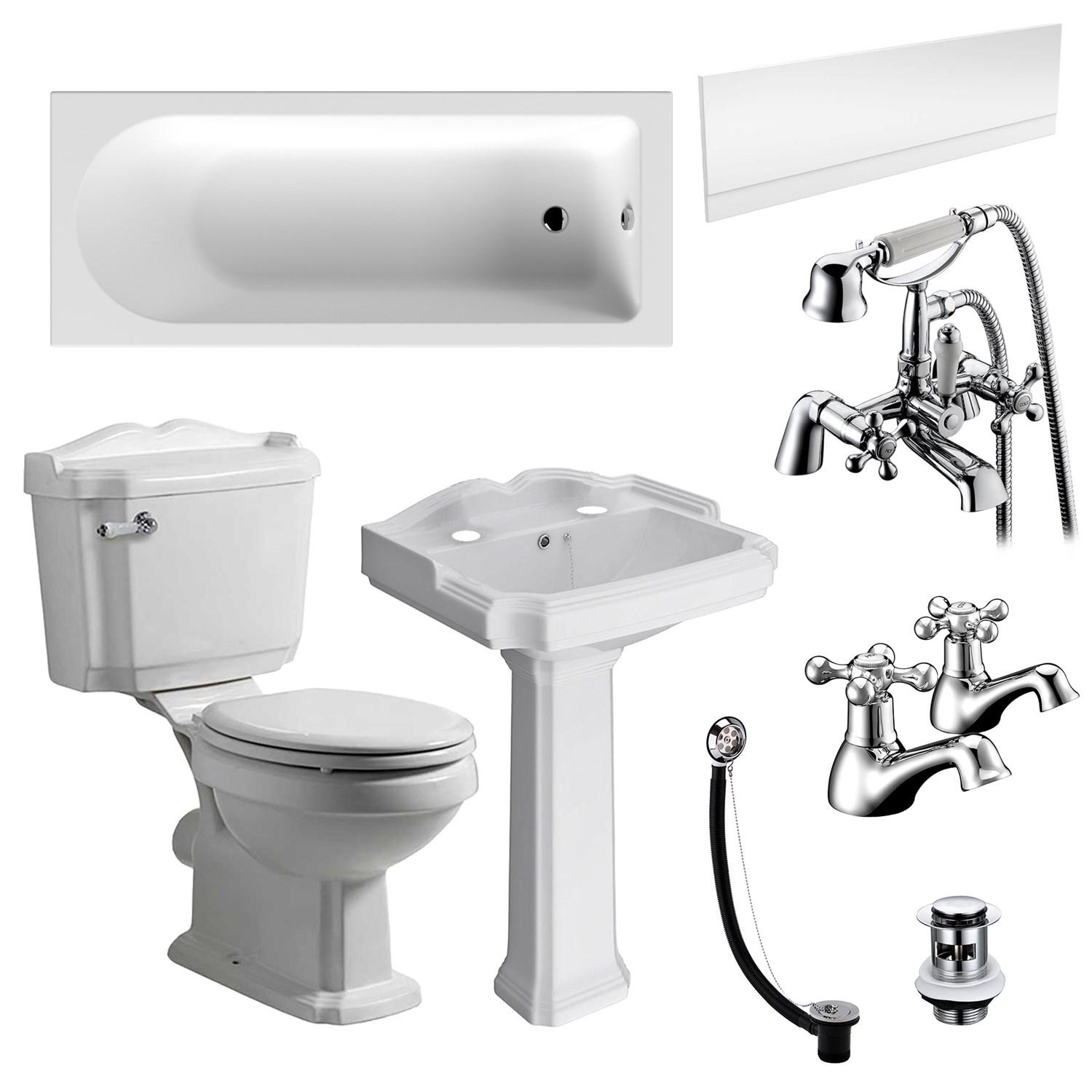 Butler & Rose Winston Complete Bathroom Suite | Tap Warehouse