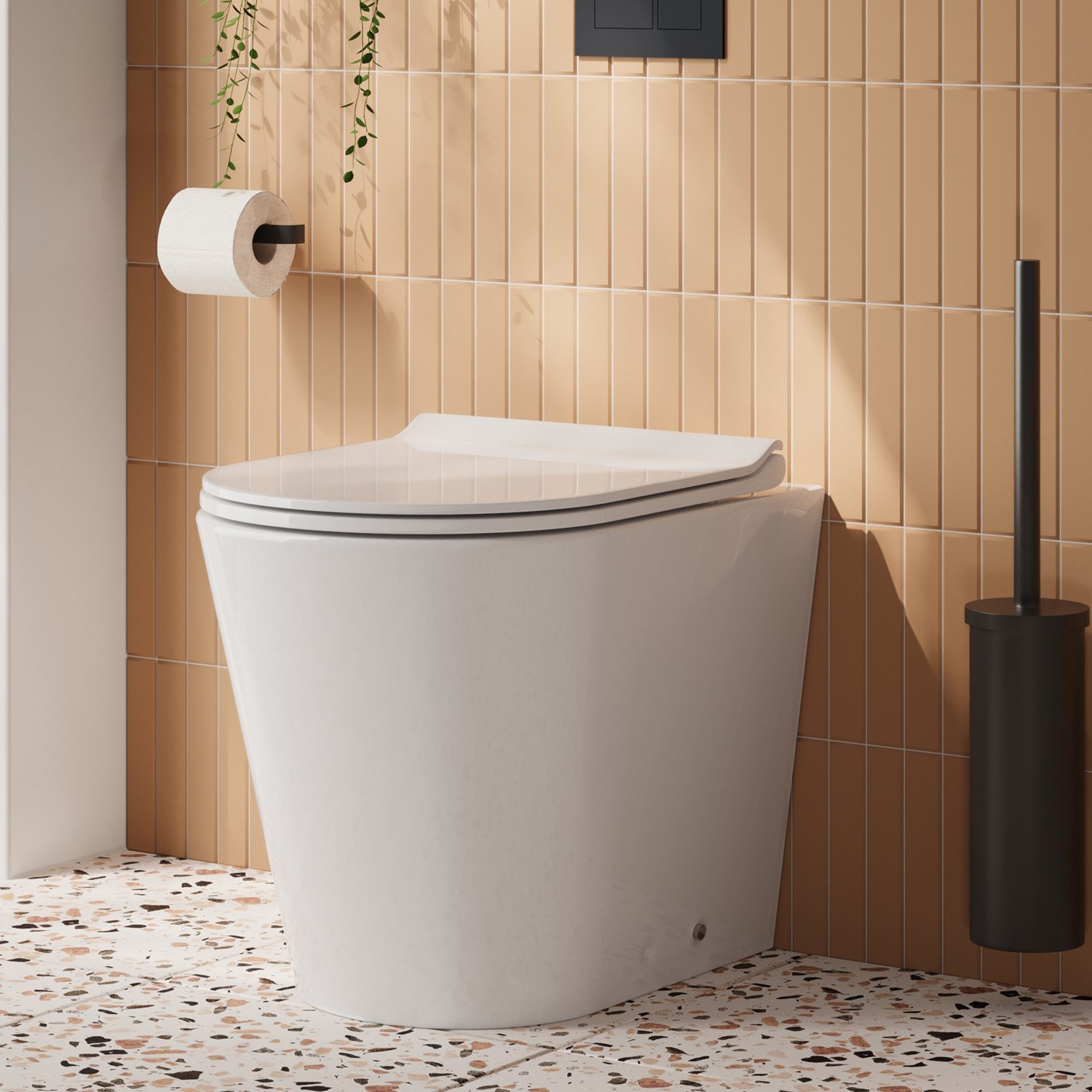 Harbour Acclaim BTW Rimless Toilet & Soft Close Seat | Tap Warehouse