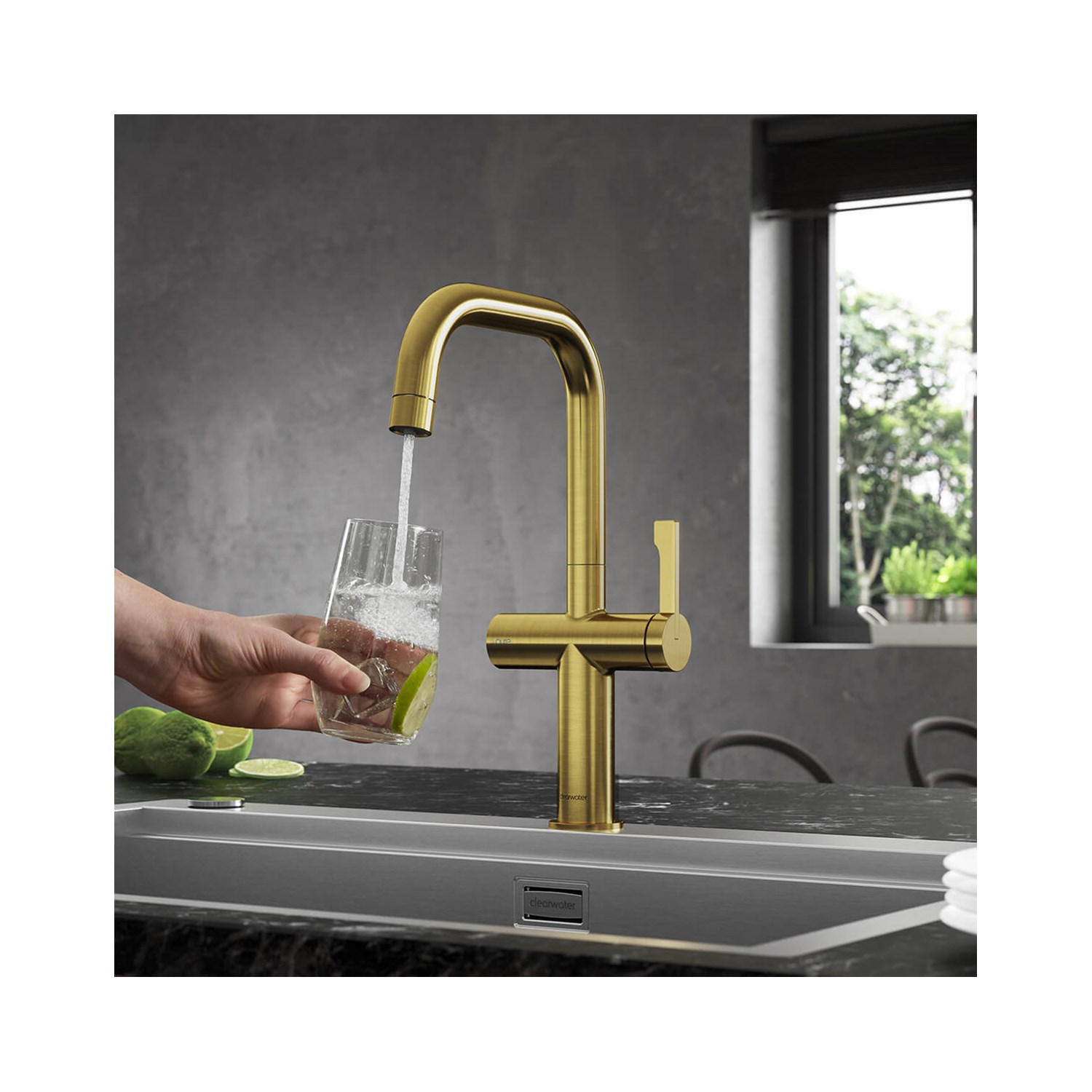 Clearwater Mariner WRAS Approved Single Lever Mono Kitchen Mixer and ...