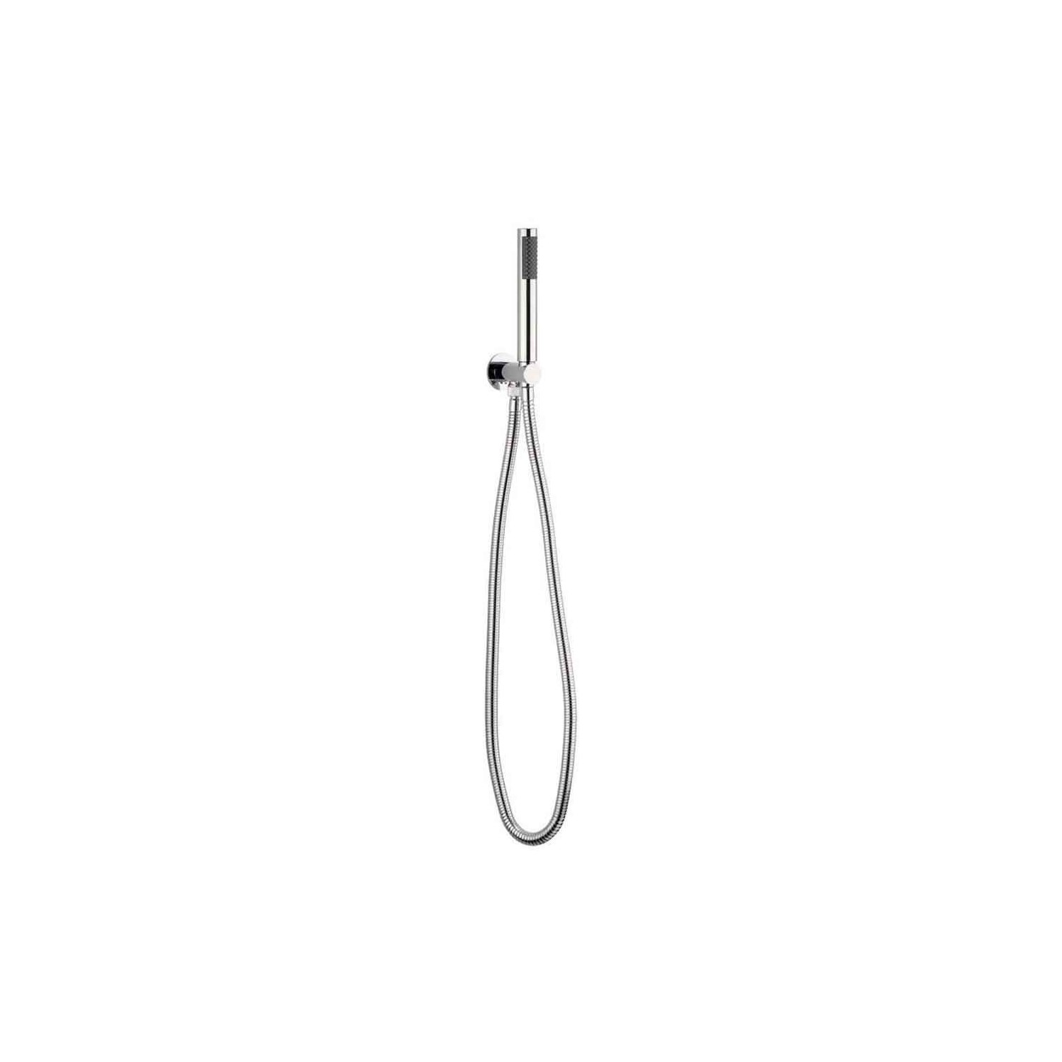 Crosswater Designer Shower Handset with Hose, Wall Outlet & Integrated ...