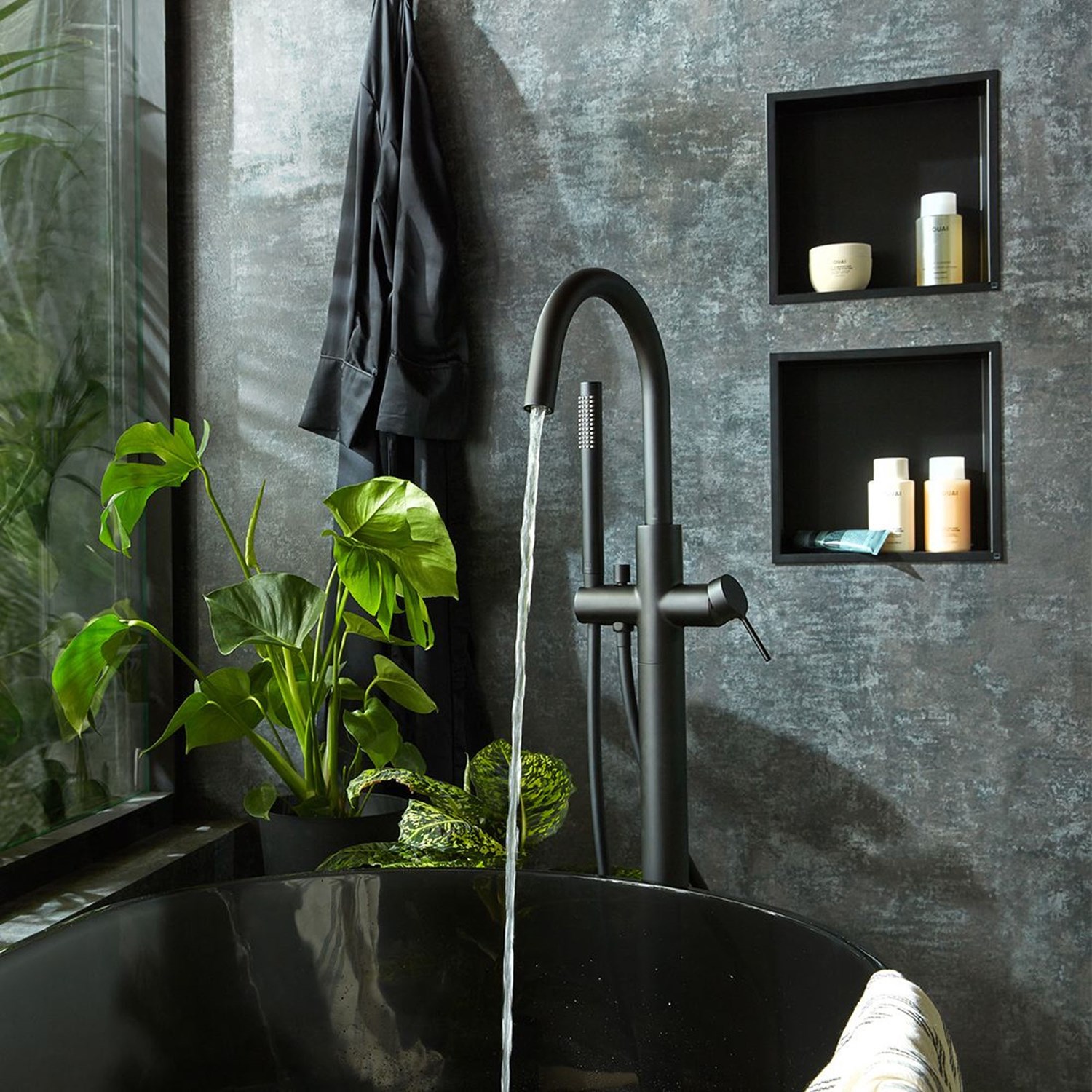 Vado Safari Freestanding Bath Shower Mixer Tap | Tap Warehouse