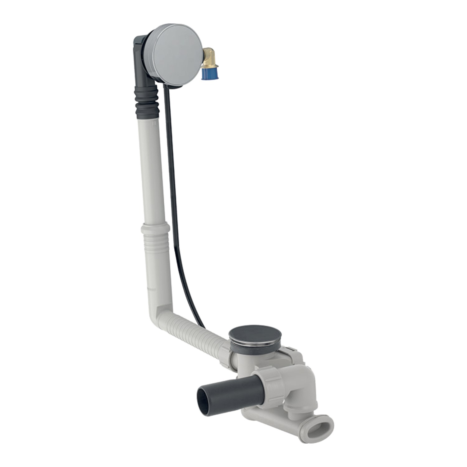 Geberit Chrome Overflow Bath Filler & Pop-up Waste | Tap Warehouse