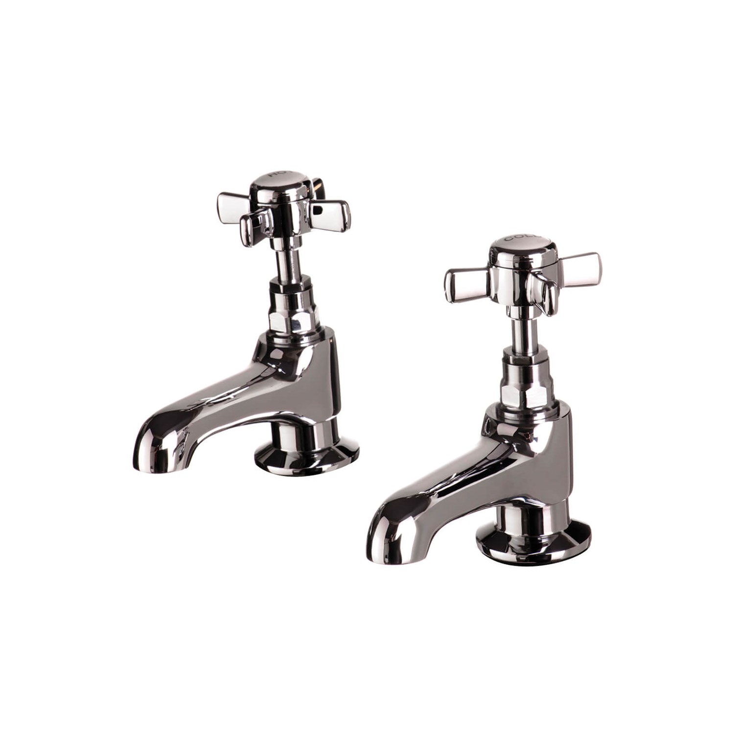Butler & Rose Tim Traditional Bath Pillar Taps | Tap Warehouse
