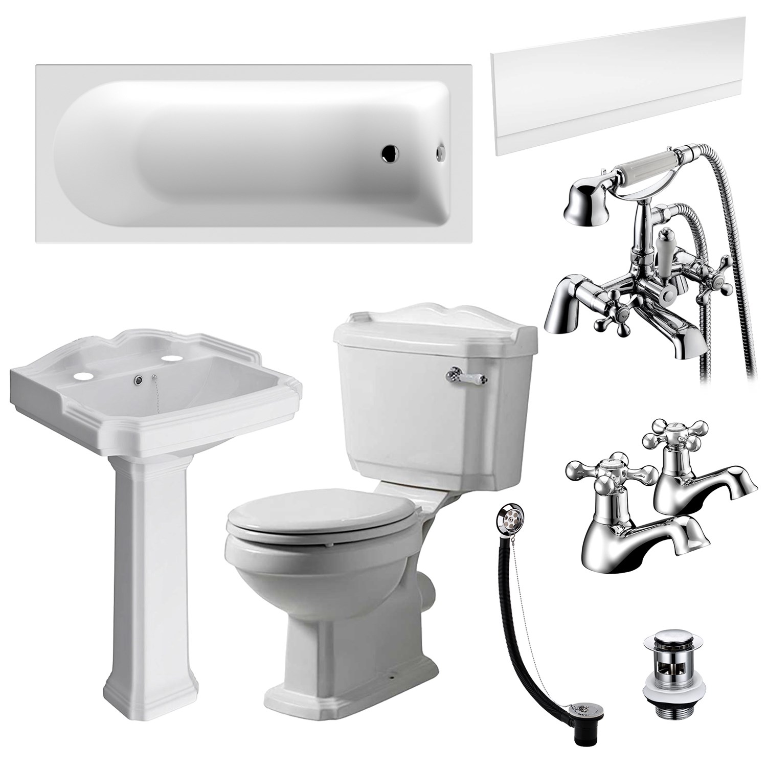 Butler & Rose Winston Complete Bathroom Suite | Tap Warehouse
