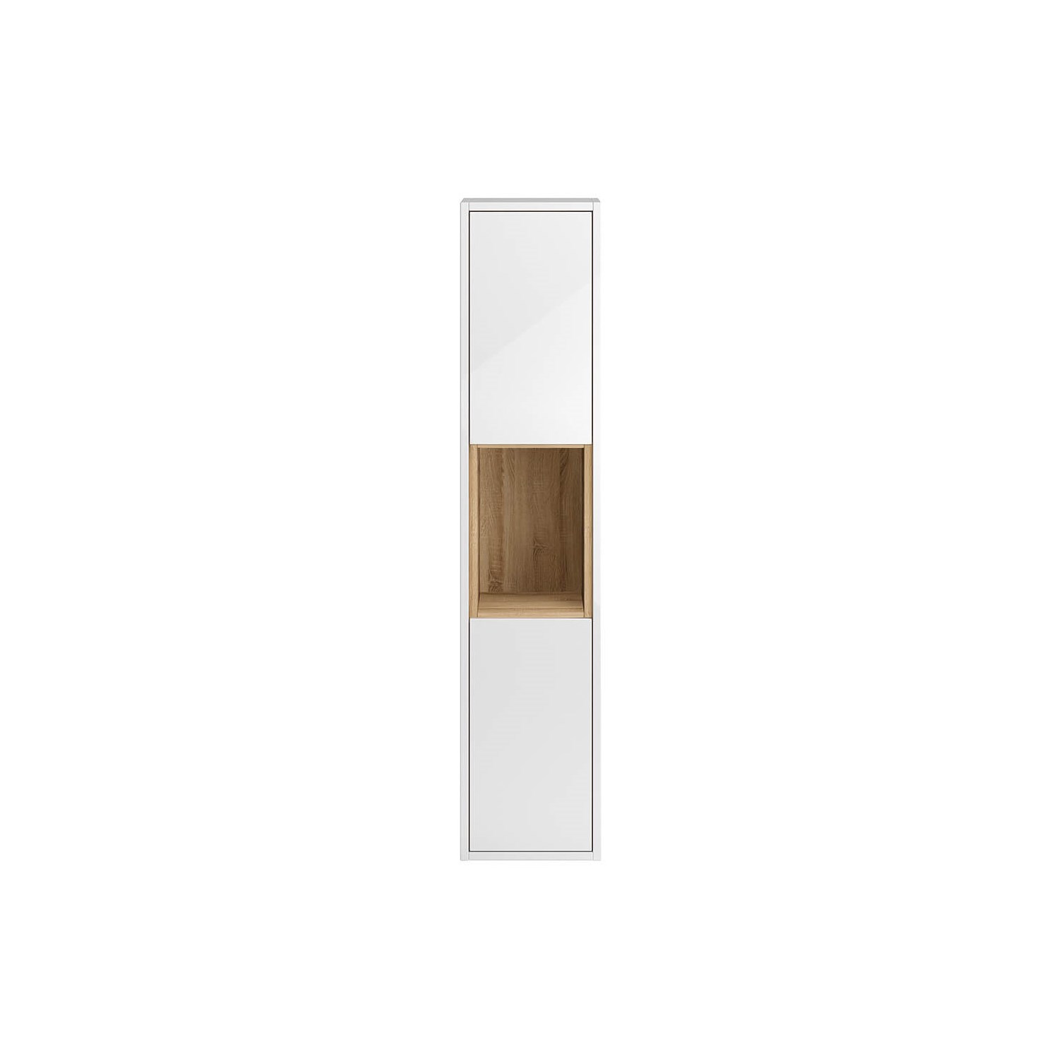 Hudson Reed Coast 350mm Wall Hung Tall Unit - White Gloss | Tap Warehouse