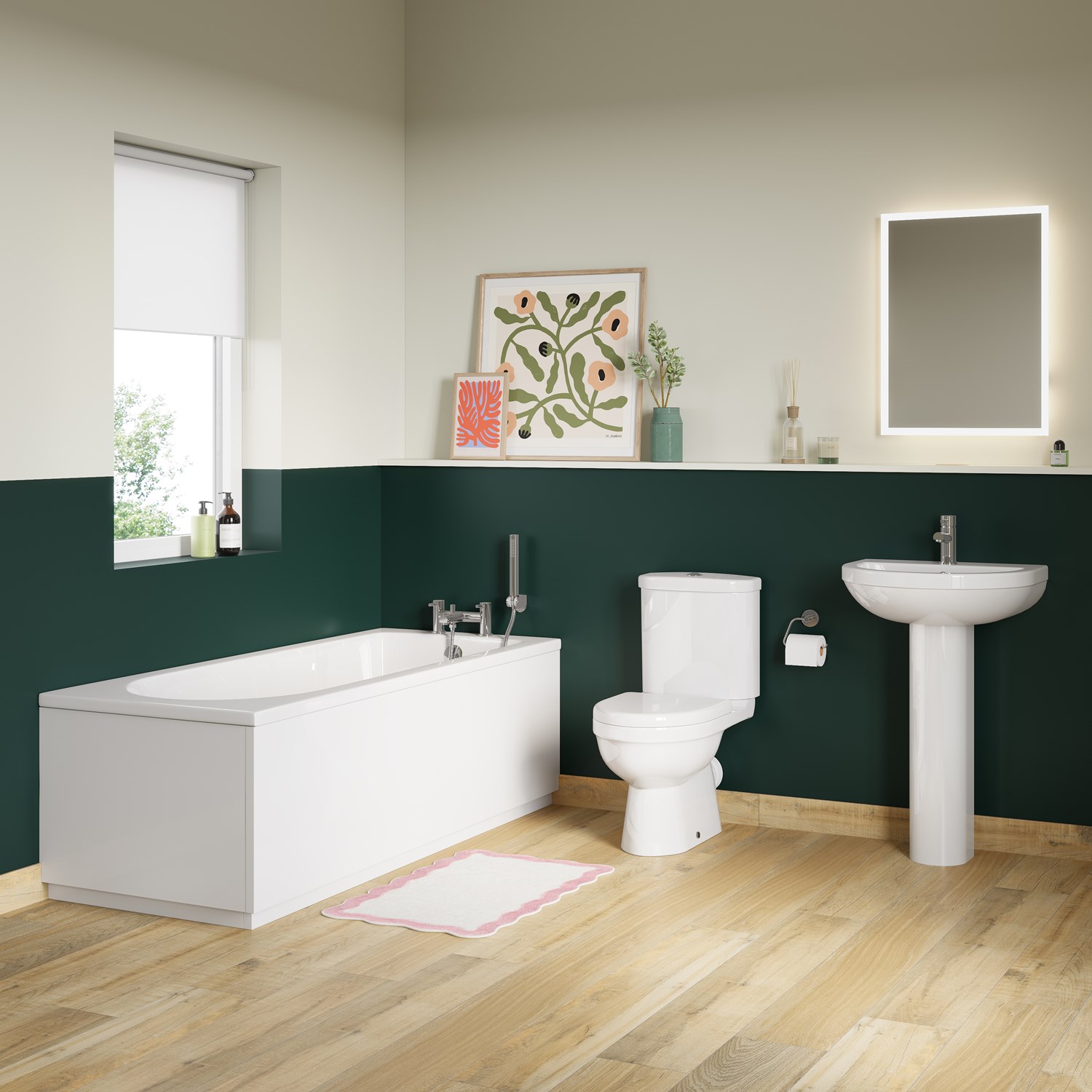 Vellamo Connect Complete Bathroom Suite | Tap Warehouse