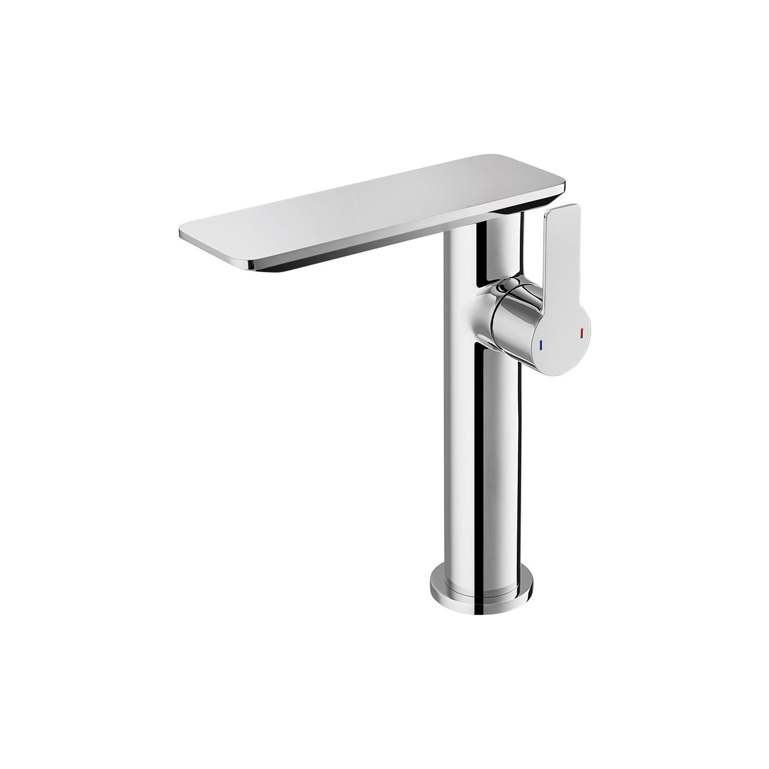 Flova Spring Tall Mono Basin Mixer with Clicker Waste | Tap Warehouse