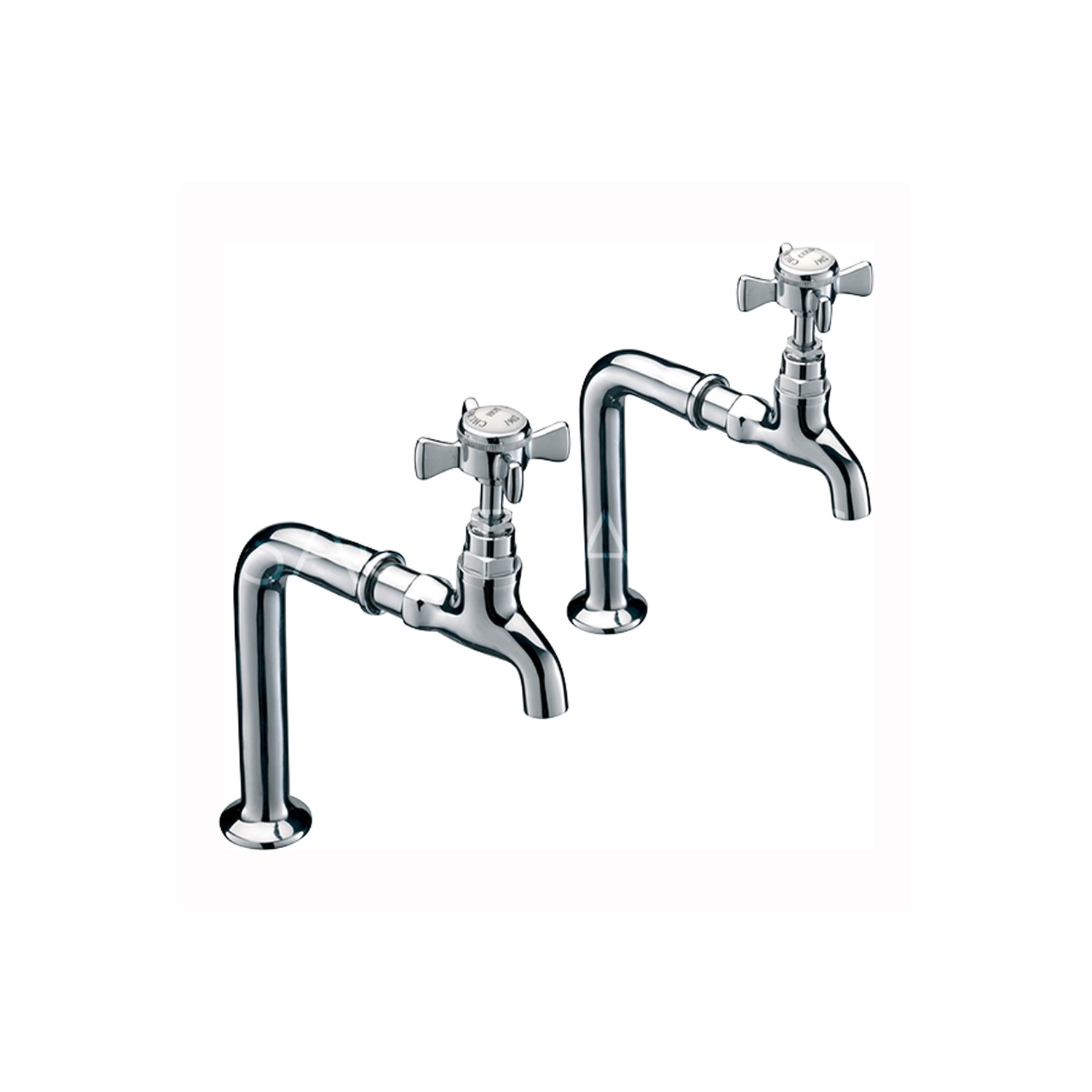 Sagittarius Churchman Pair of Kitchen Sink Bib Taps & Stands | Tap ...