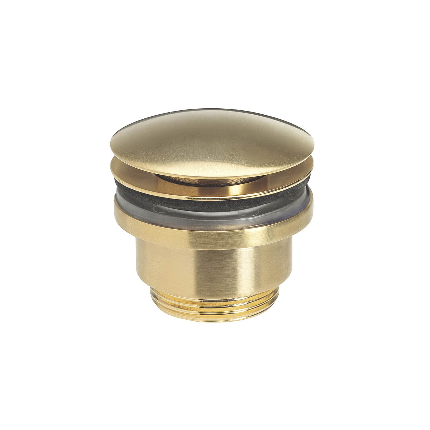 Crosswater Union Universal Basin Click Waste - Brushed Brass | Tap ...