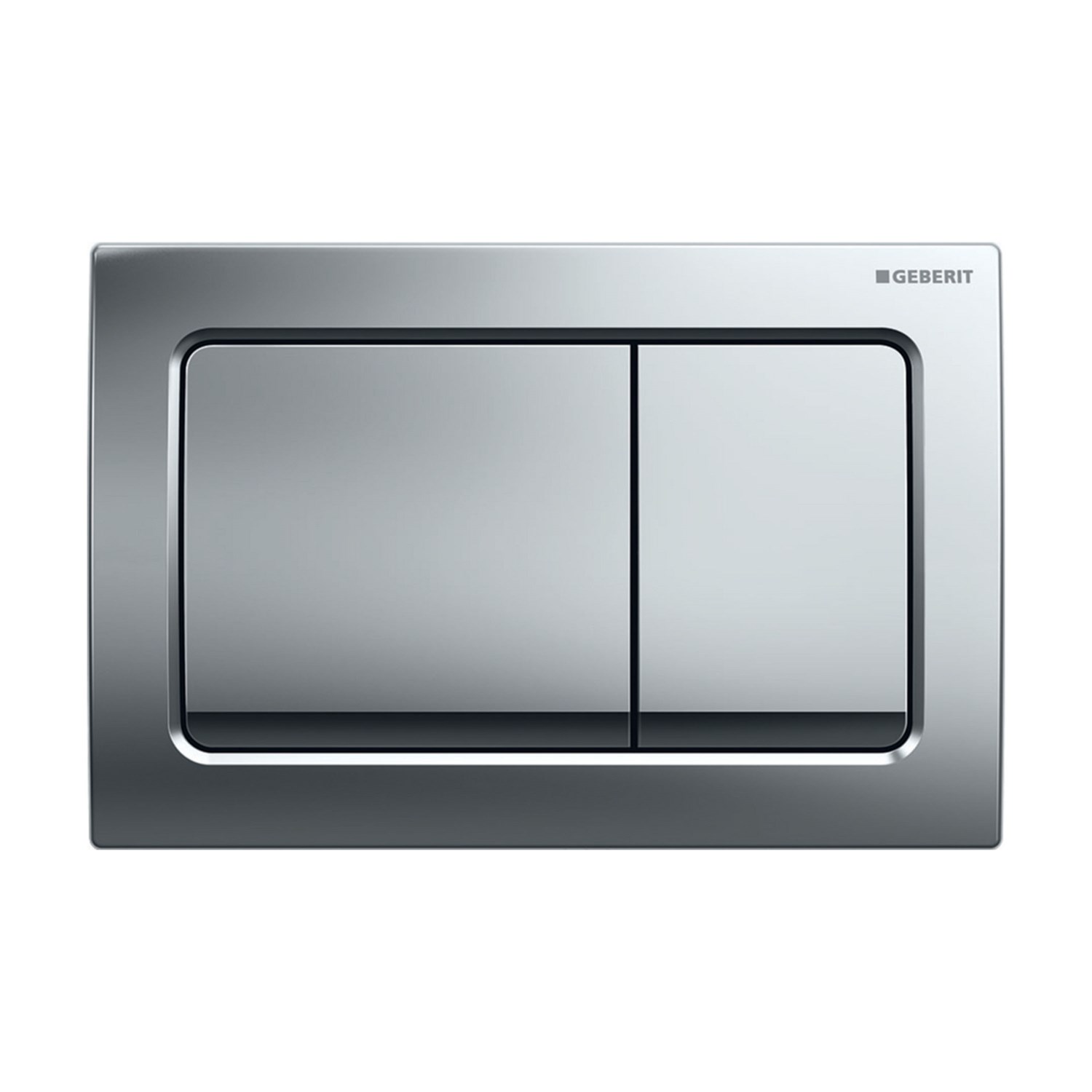 Geberit Alpha01 Square Dual Flush Plate | Tap Warehouse
