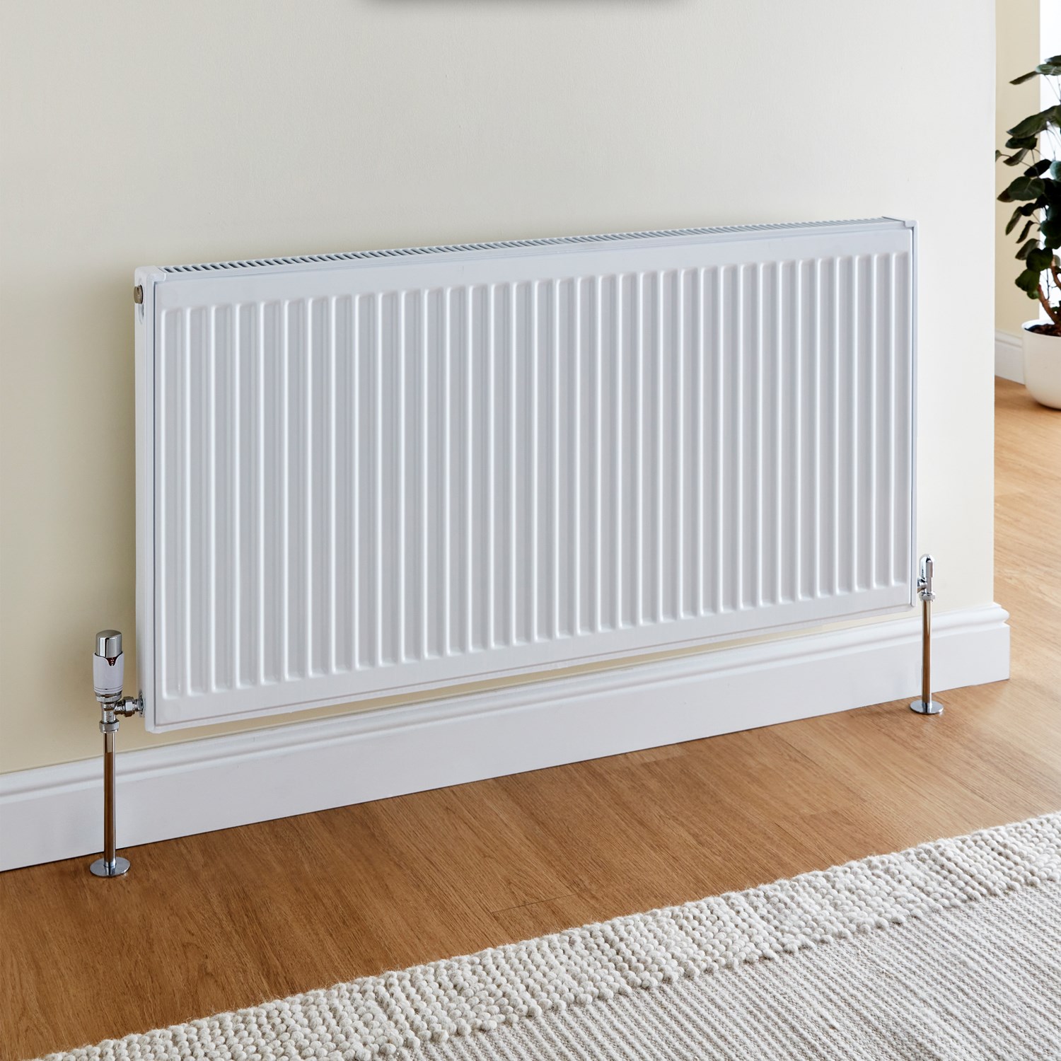 Brenton Type 11 Compact Single Convector Panel Radiator - White | Tap ...