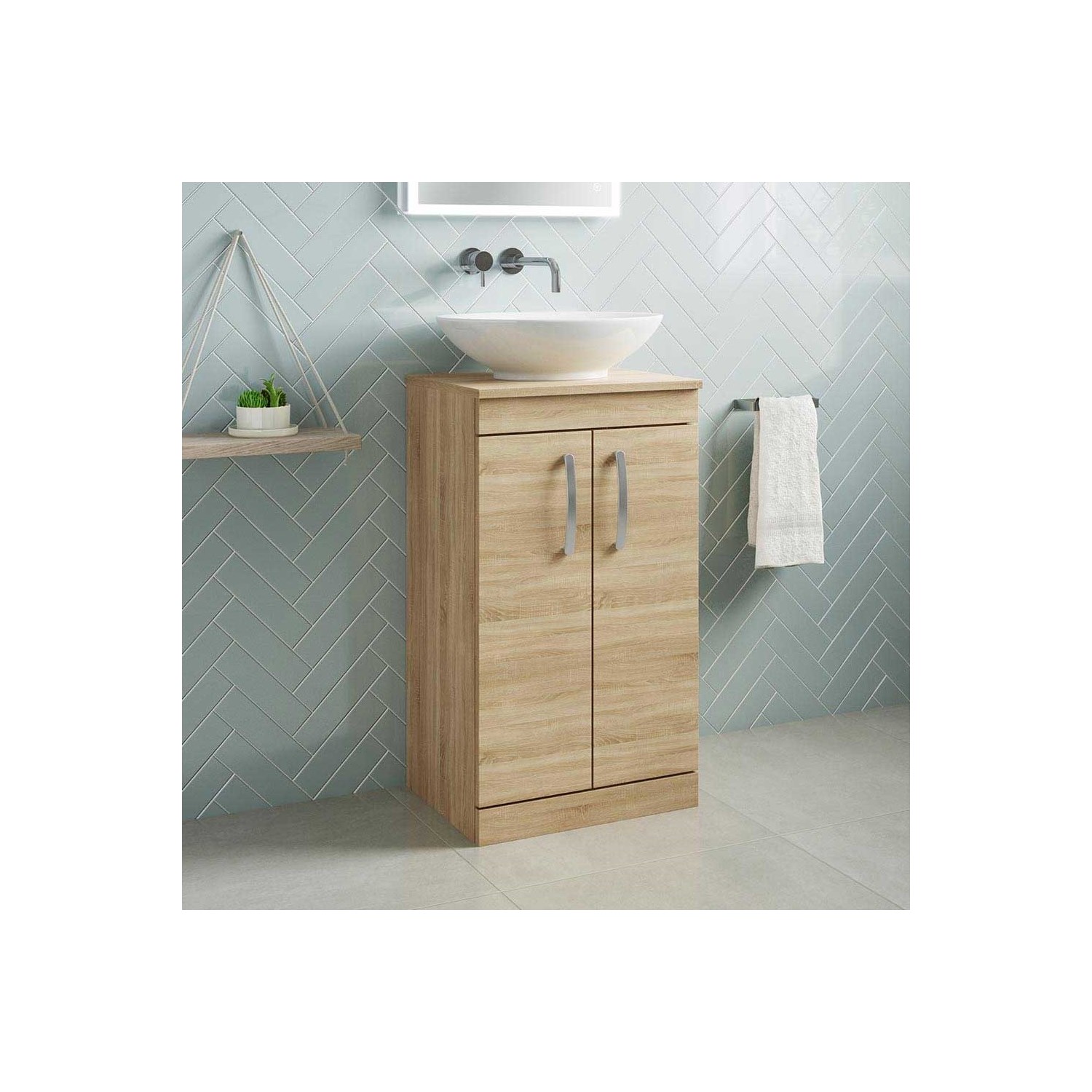 Emily 500mm Floorstanding Vanity Unit & Basin Options | Tap Warehouse