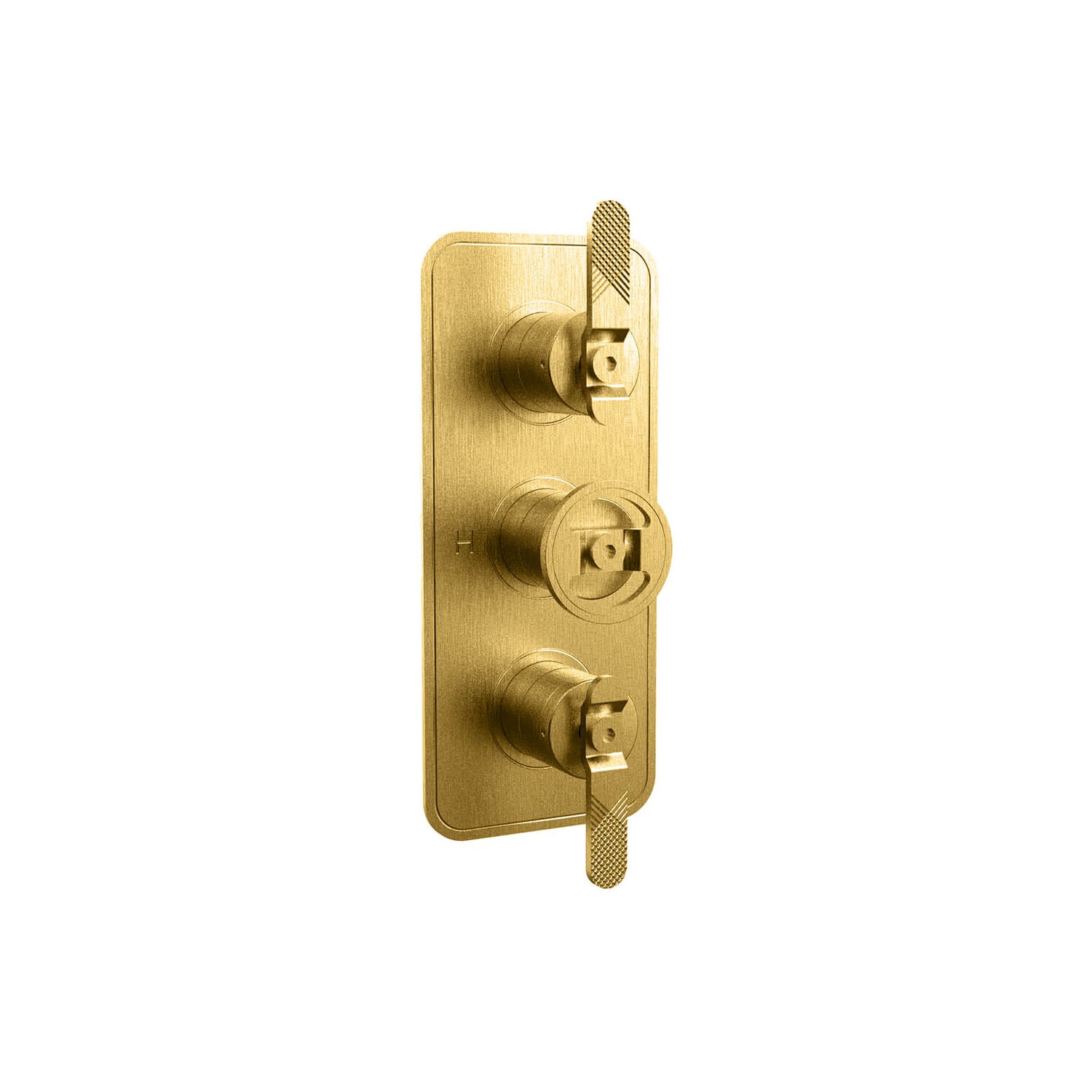 Crosswater Union 3 Outlet 3 Handle Concealed Thermostatic Shower Valve ...