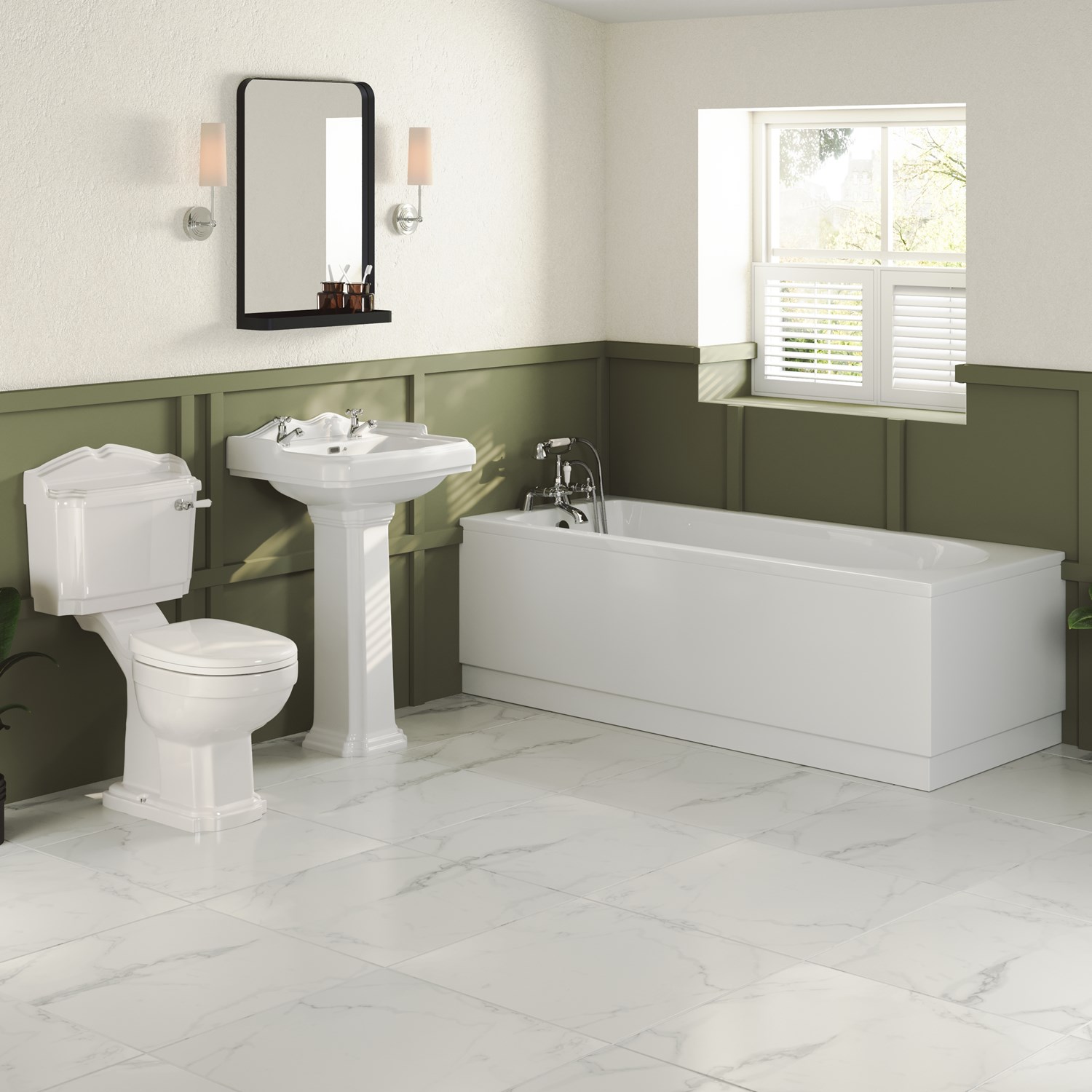 Butler & Rose Winston Complete Bathroom Suite | Tap Warehouse