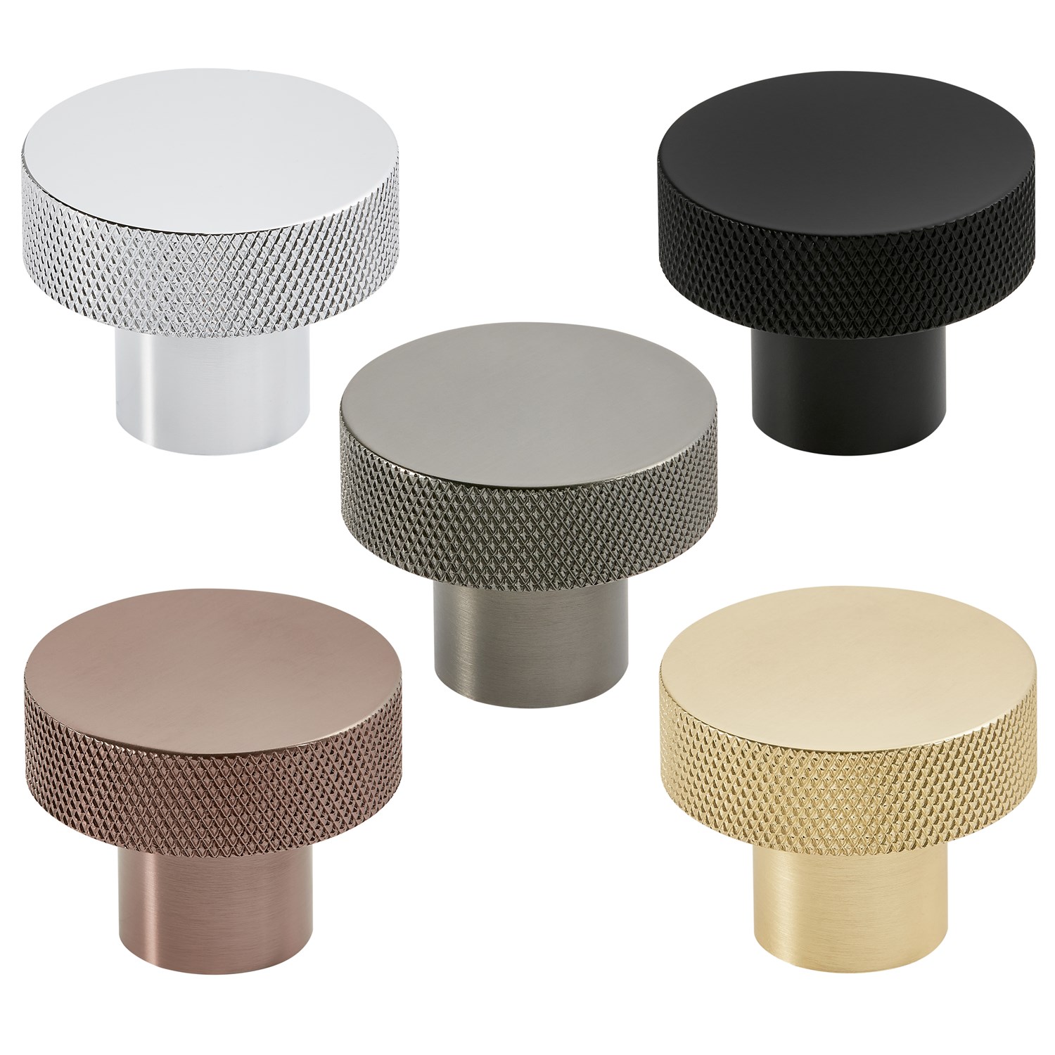 Core Knurled Furniture Handle | Tap Warehouse