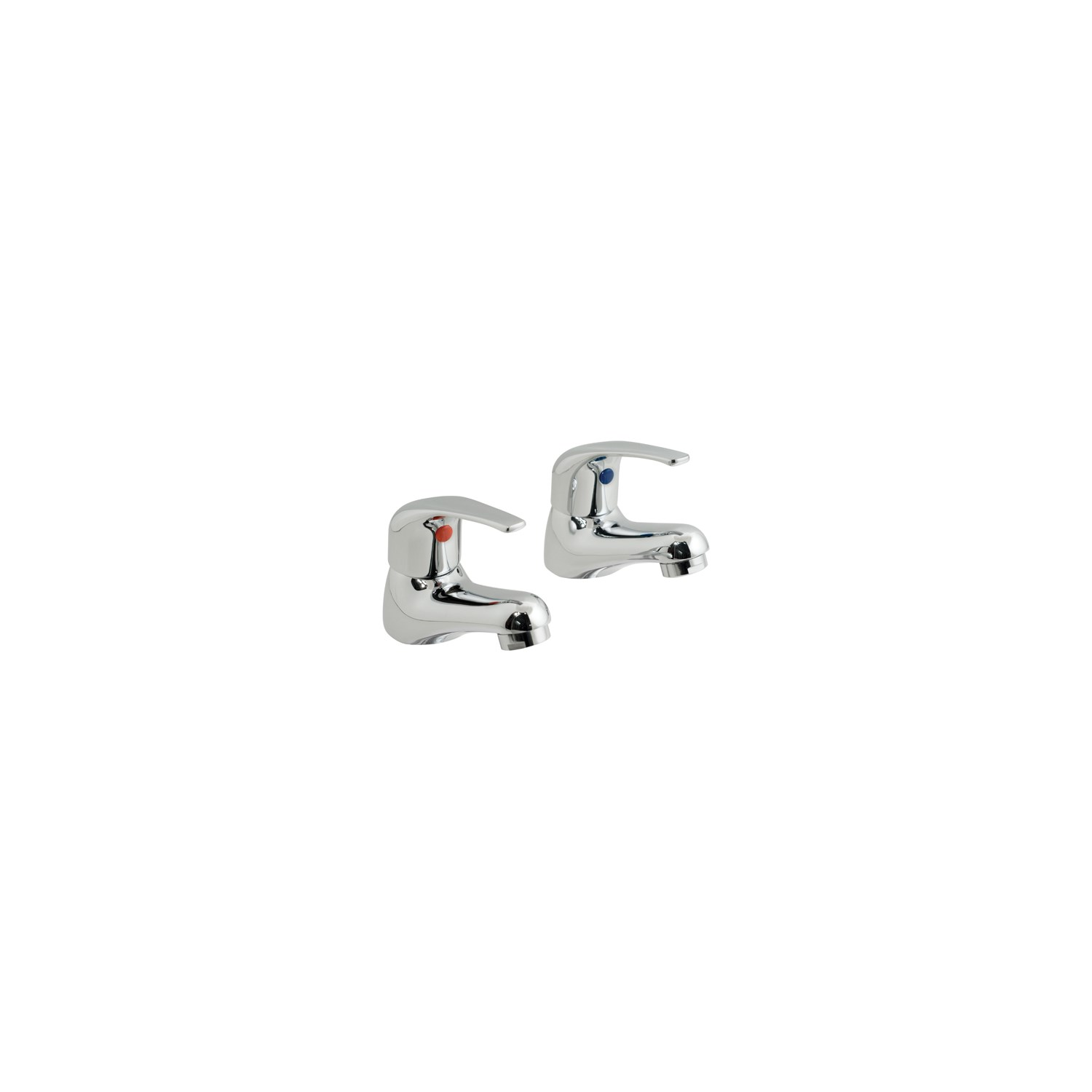 Vado Matrix Basin Pillar Taps | Tap Warehouse